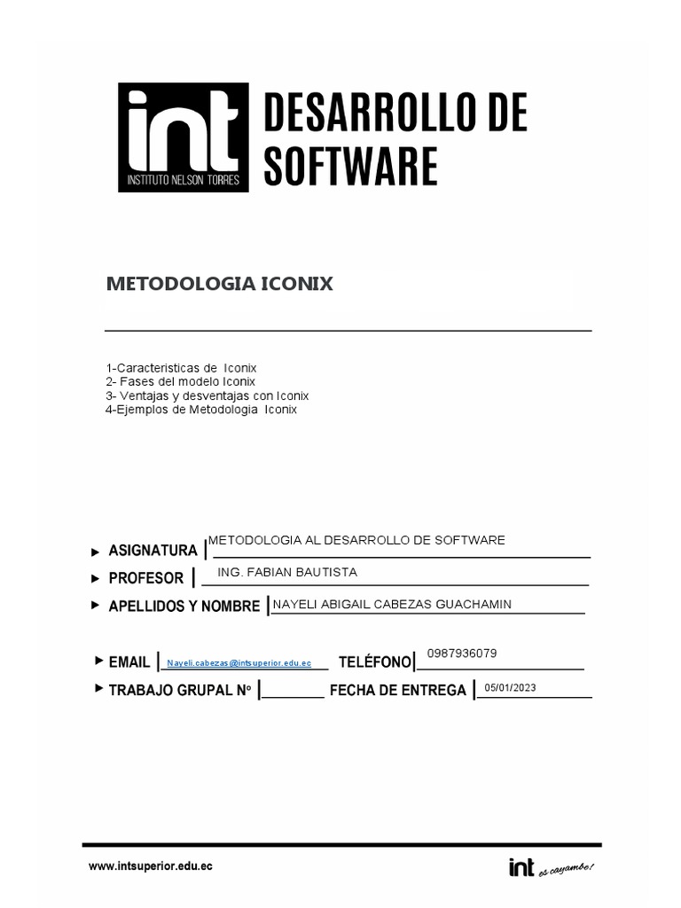 Metodologia Iconix | PDF | Software | Lenguaje de modelado unificado
