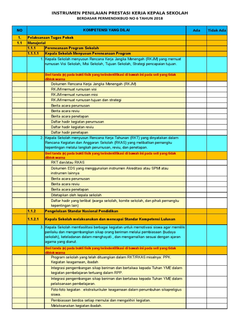 Instrumen PKKS | PDF
