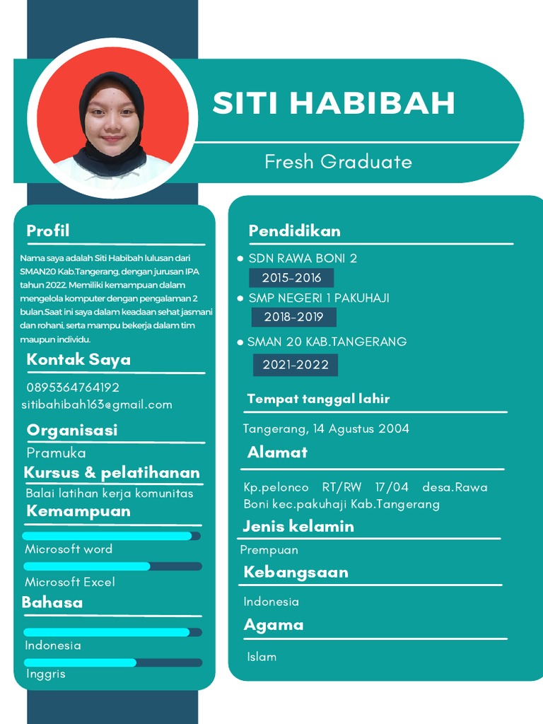 Siti Habibah: Fresh Graduate | PDF