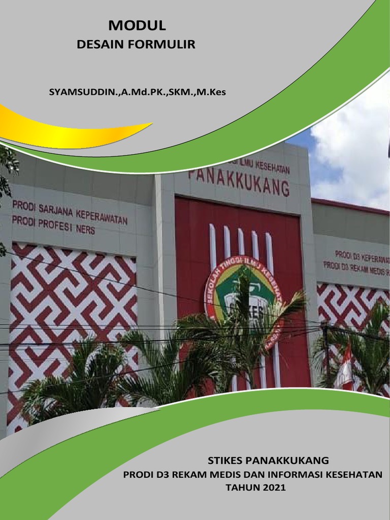 Modul Desain Formulir | PDF