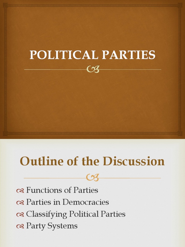 Polsc101 - Political Parties | PDF | Political Parties | Democracy