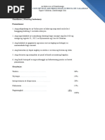 Pamantayan Sa Pagsulat NG Tula | PDF