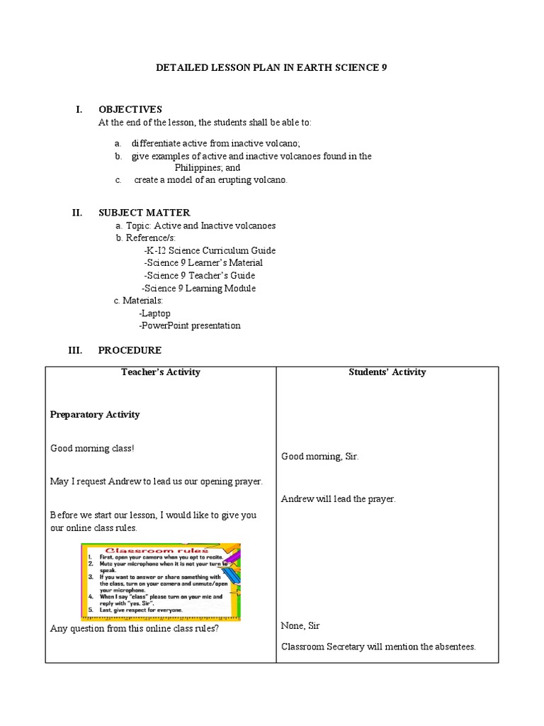 Active and Inactive Volcano | PDF