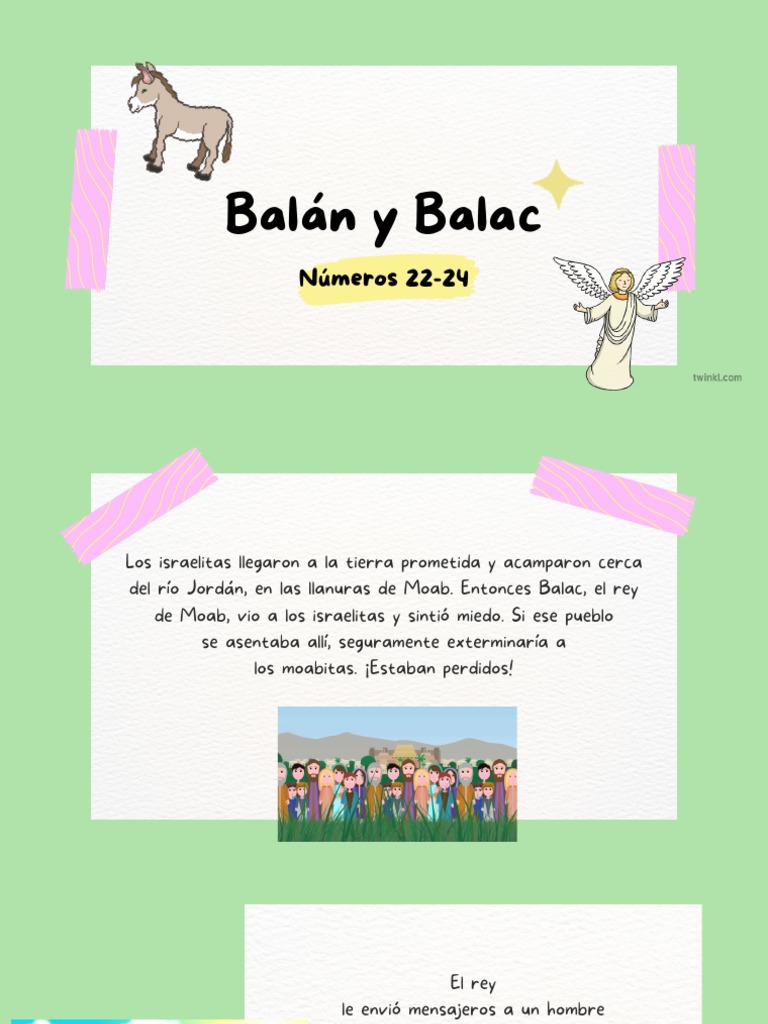 Balám y Balac | PDF
