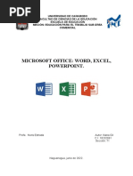 Cuadro Comparativo Excel, Word, Power Point PDF | PDF