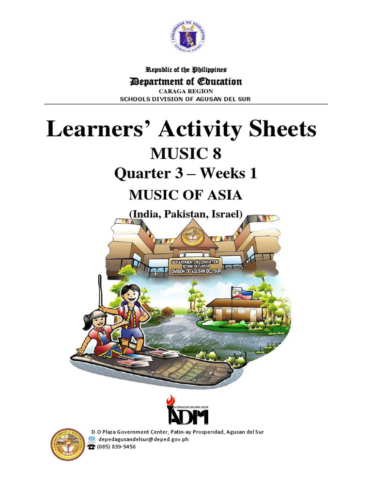 Music8 Q3 LAS W1 | PDF | String Instruments | Musical Instruments