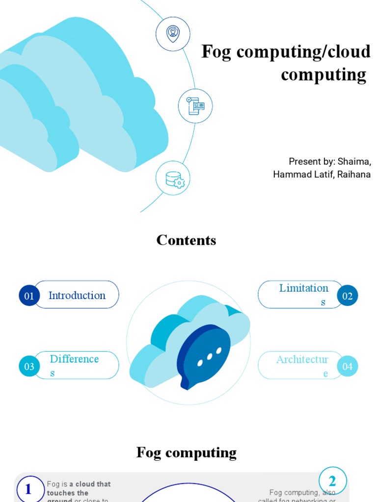 Introduction to Fog Computing Architecture | PDF | Internet Of Things ...