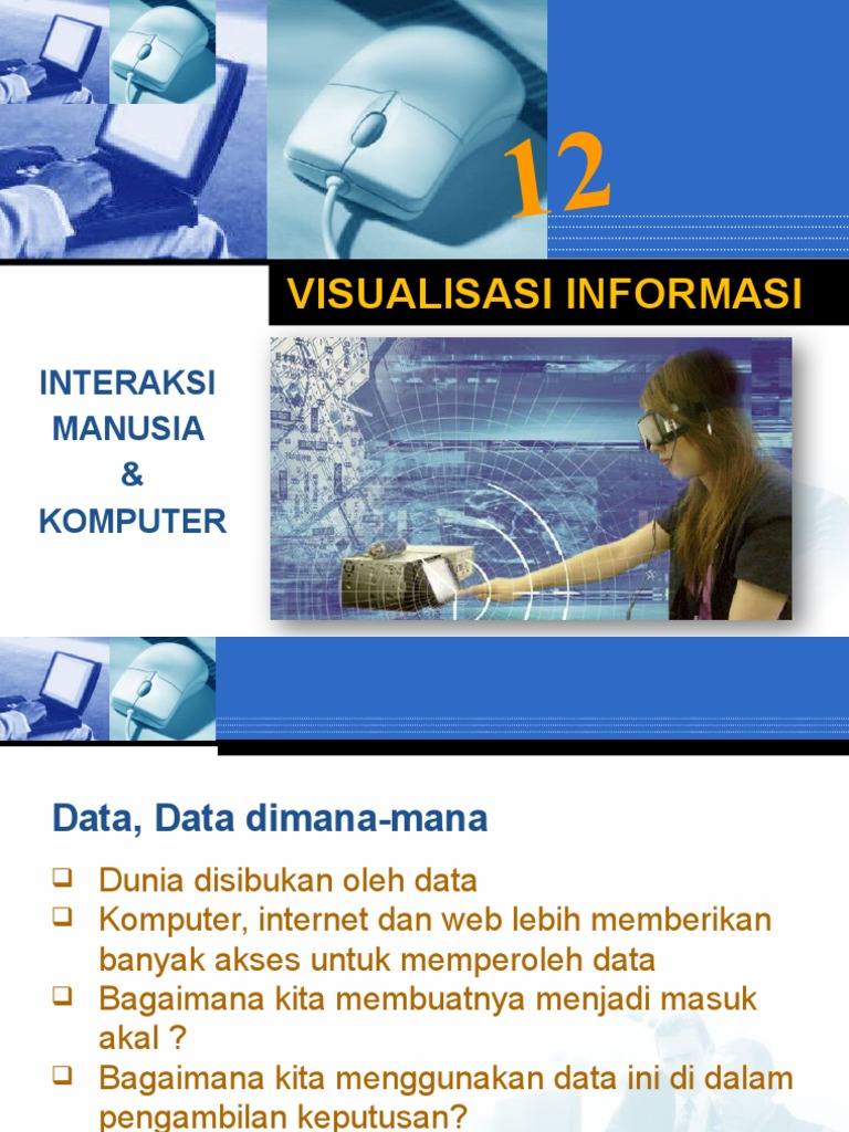 IMK 12 - Visualisasi Informasi | PDF