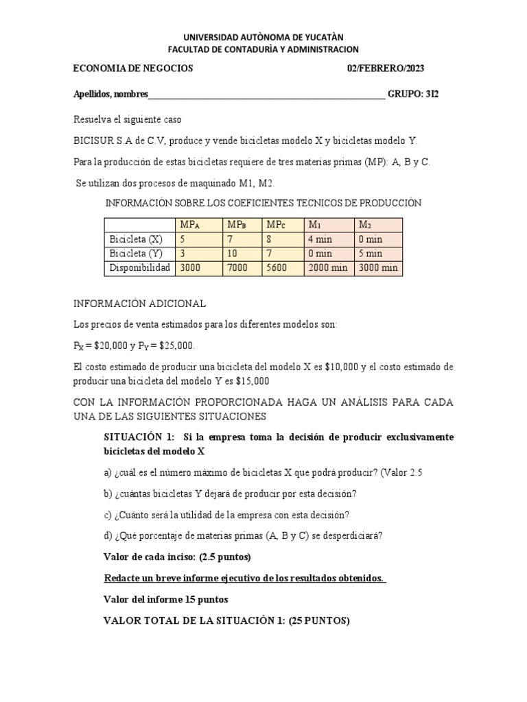 Pre Evaluacion Tema 1 02022023 | PDF | Economias | Ciencias económicas
