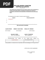 Abstract of Bids As Calculated | PDF | Government | Business