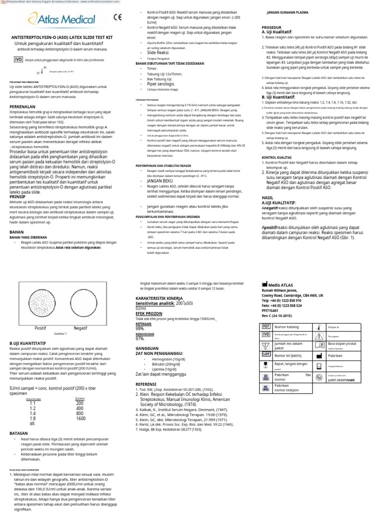 ASO Latex Package Insert - En.id | PDF