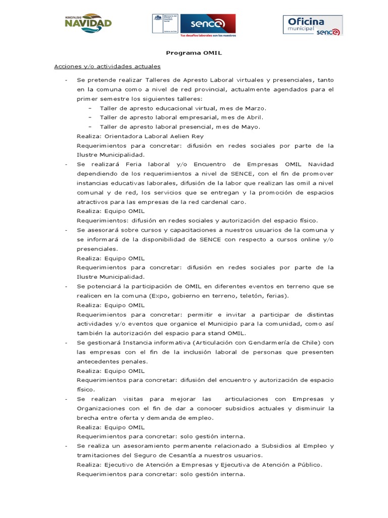 Programa ONI 2023 | PDF