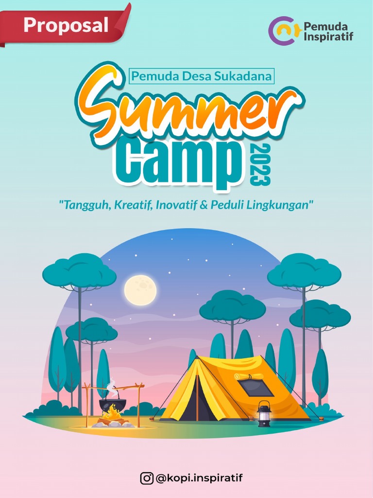 Proposal Camping 2023-Pemuda Desa | PDF