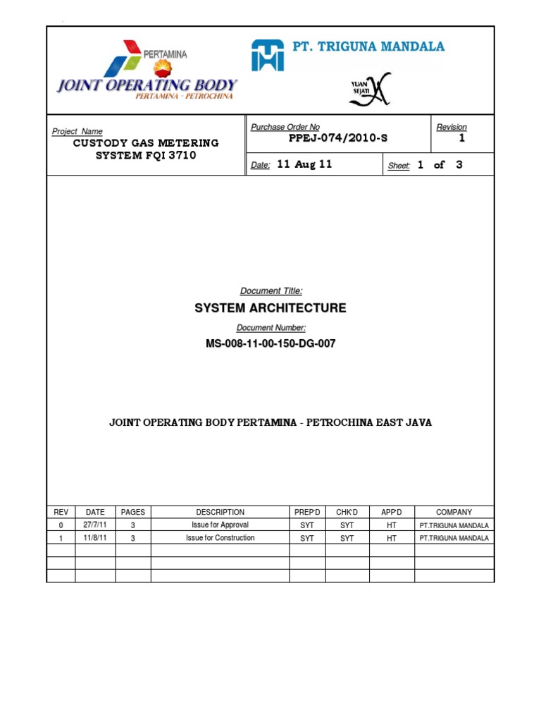 MS-008-11-00-150-DG-007 System Architecture (IFC) | PDF