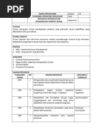 4 Contoh SOP HRD SDM PERSONALIA Dan Cara Mudah Membuatnya | PDF