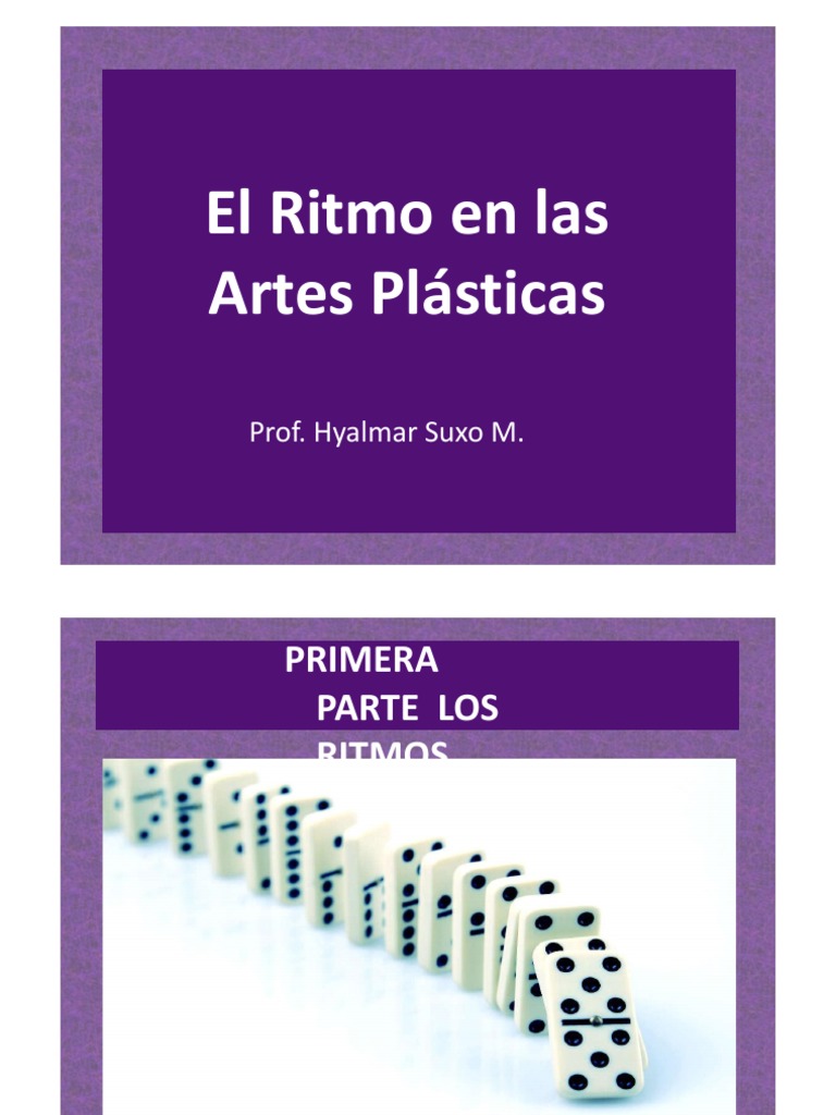 El Ritmo en Las Artes Plásticas-1 | PDF | Ritmo | Simetría