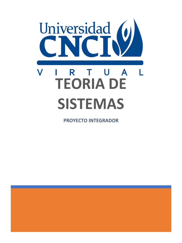Teoria de Sistemas Proyecto Integrador | PDF