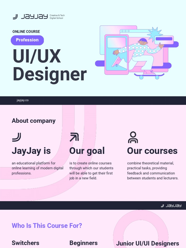 Course Presentation - Profession UI - UX Designer (English) | PDF ...