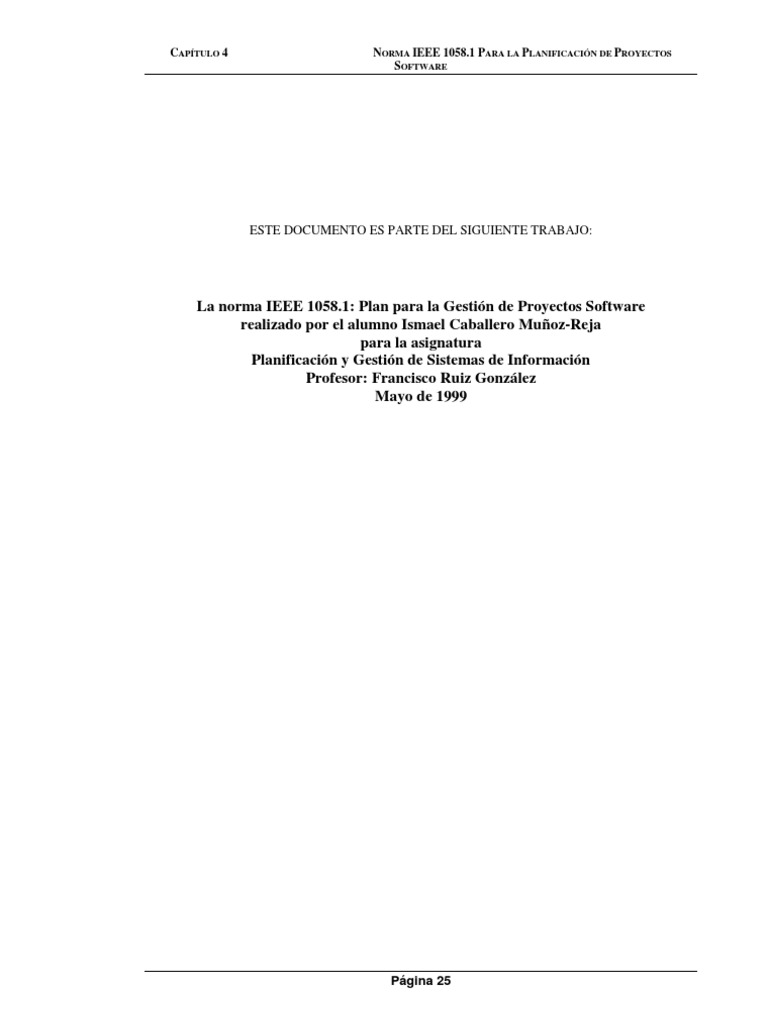 Ieee 730 | PDF | Software | Gestión de proyectos