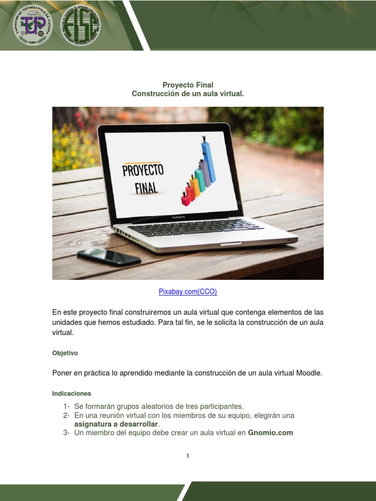 Aula Virtual: Proyecto Final Moodle | PDF | Moodle | Informática