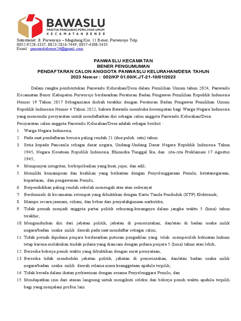 Pendaftaran PKD 2024 - Master | PDF