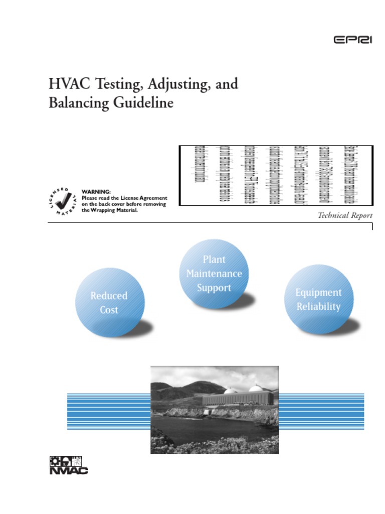 Hvac Testing Adjusting And Balancing Guideline Pdf Flow Measurement Pressure Measurement