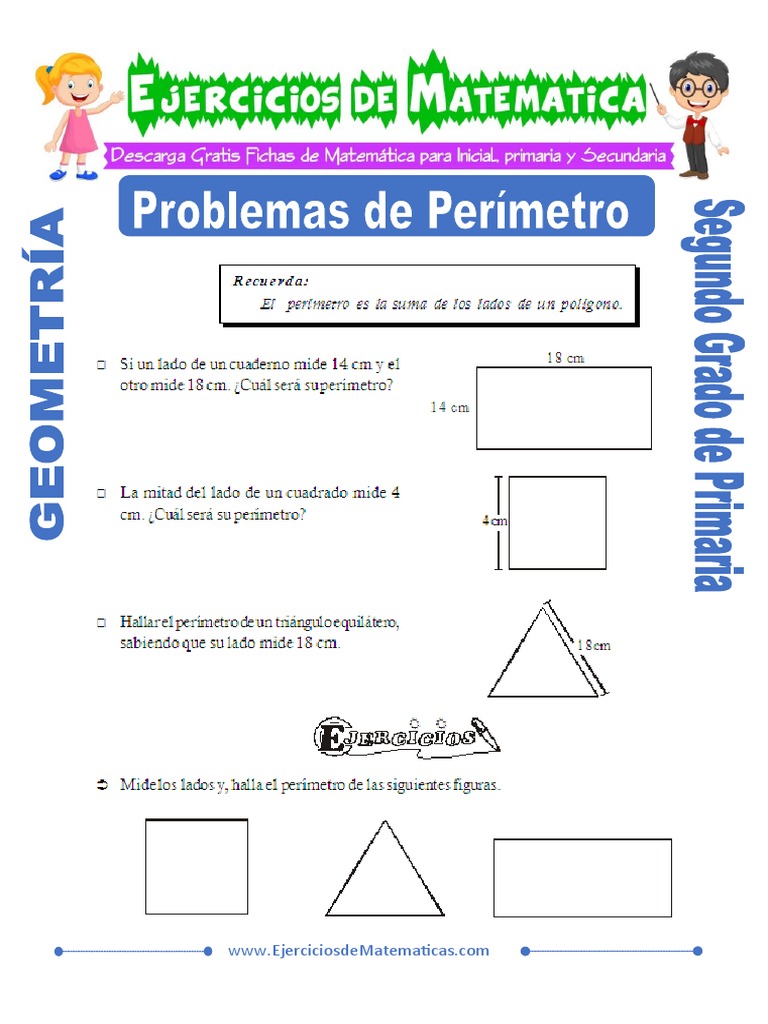 Problemas de Perimetro para Segundo de Primaria | PDF