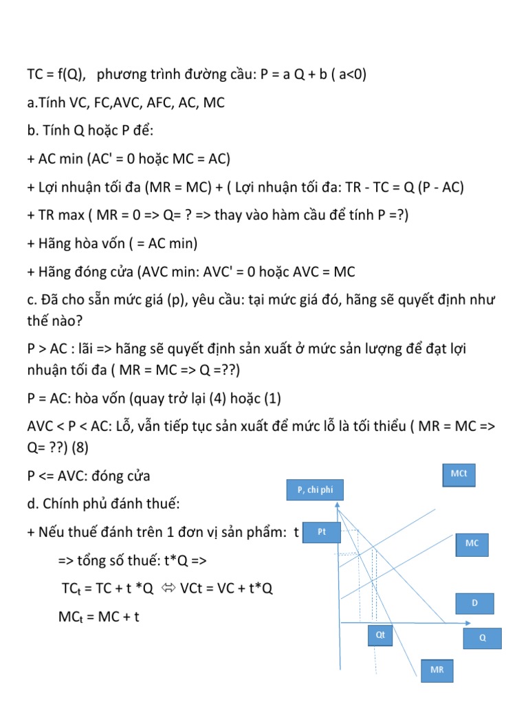 Các dạng bài tập chương 5 ktvm | PDF