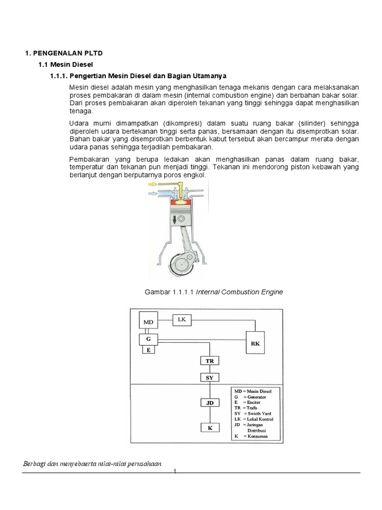 1.pengenalan PLTD | PDF