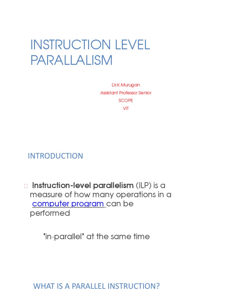 Understanding Instruction-Level Parallelism | PDF | Computers
