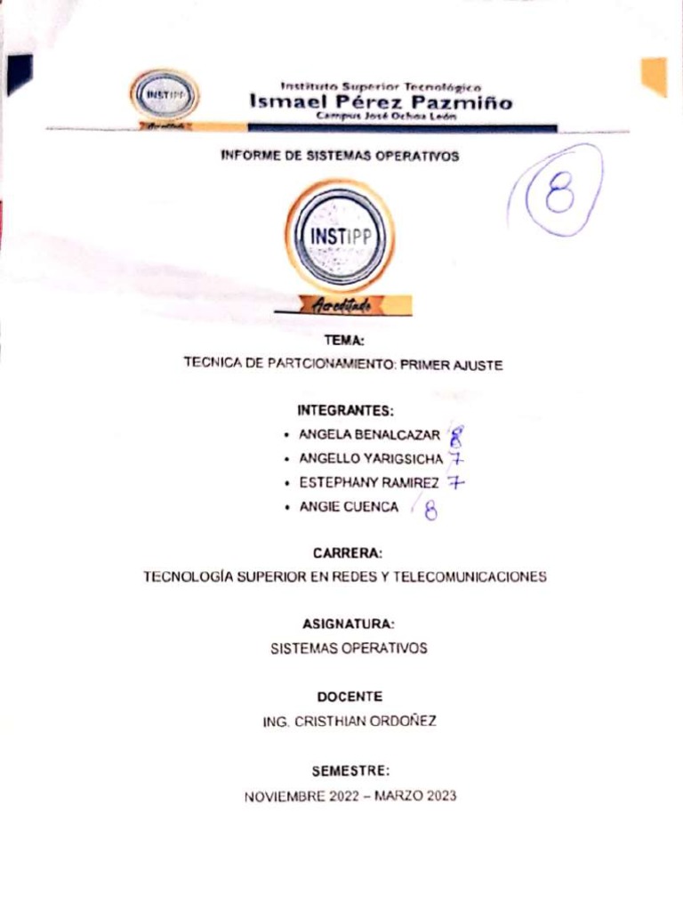 Informe de Sistemas Operativos 4 | PDF | Almacenamiento de datos de la ...