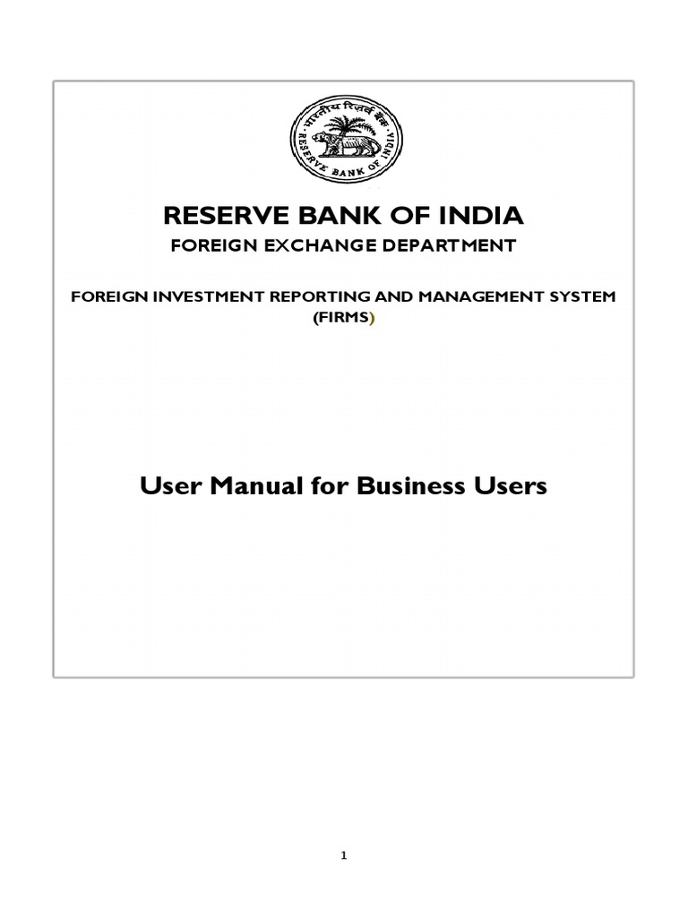 FIRMS - User Manual | PDF | User (Computing) | Password FIRMS - User Manual | PDF | User (Computing) | Password