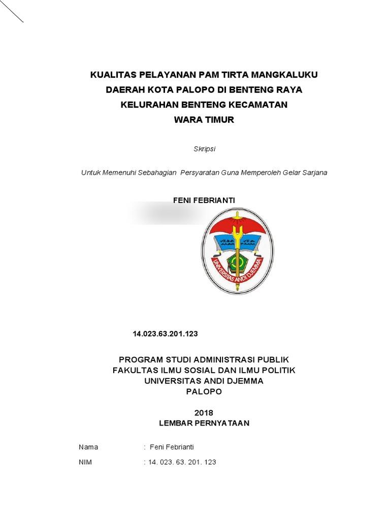 FILE SKRIPSI Feni | PDF