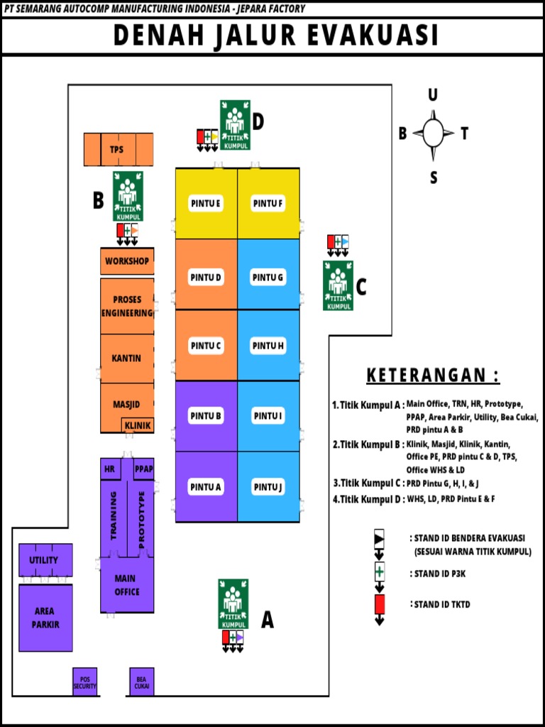 Jalur Evakuasi | PDF