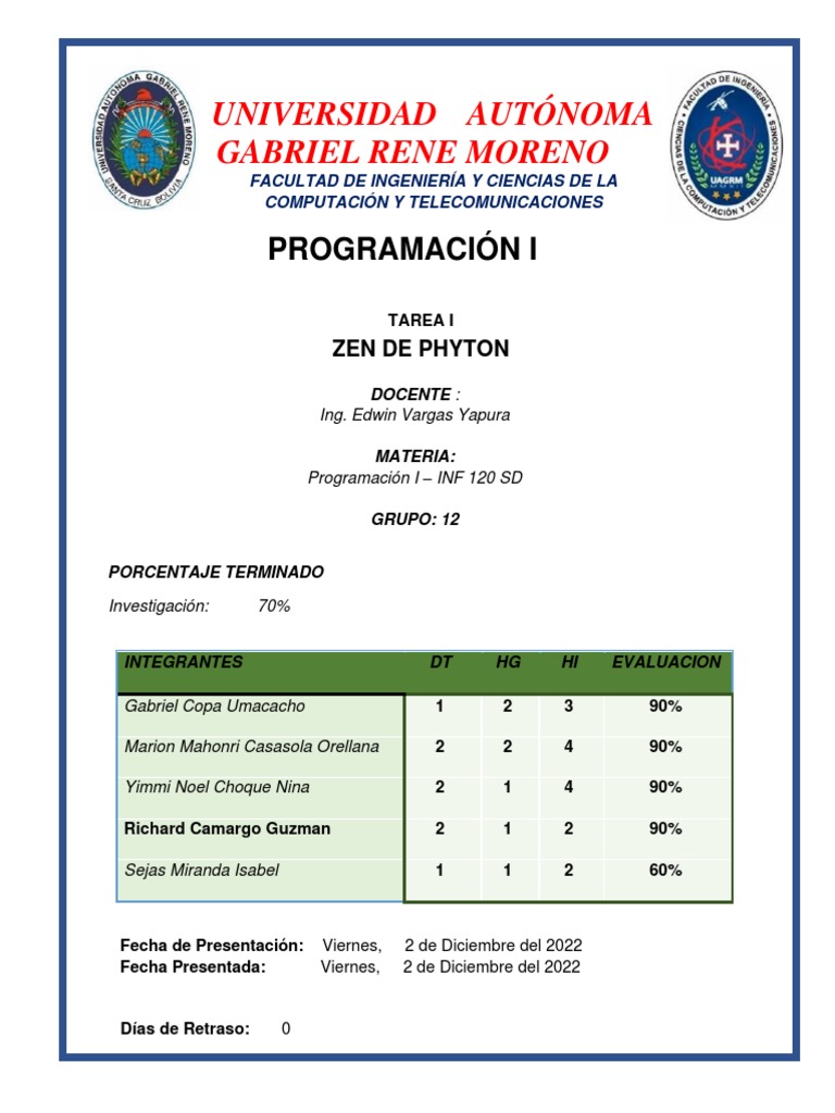 Zen de Python | PDF | Lenguaje de programación | Python (lenguaje de ...