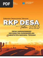 Dokumen RKP Desa Tahun 2025 | PDF | Pengelolaan Keuangan & Uang | Ilmu Sosial