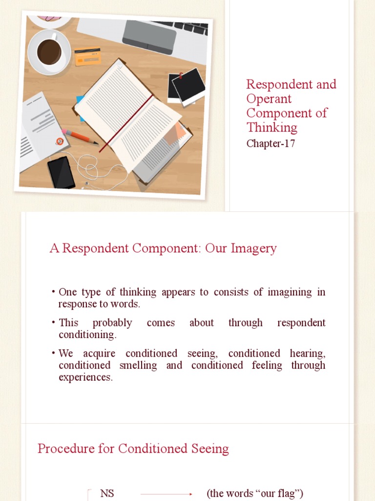 Respondent and Operant Component of Thinking | PDF | Classical ...
