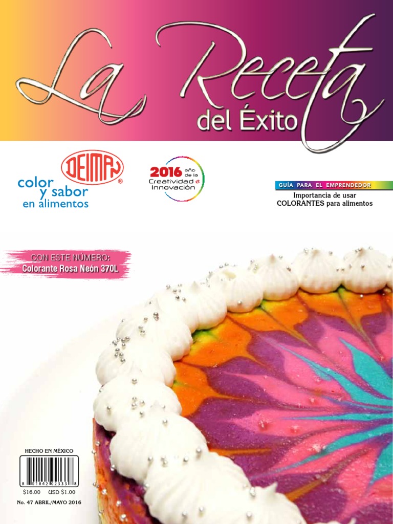 La Receta Del Exito 47 | PDF | Color | Galleta