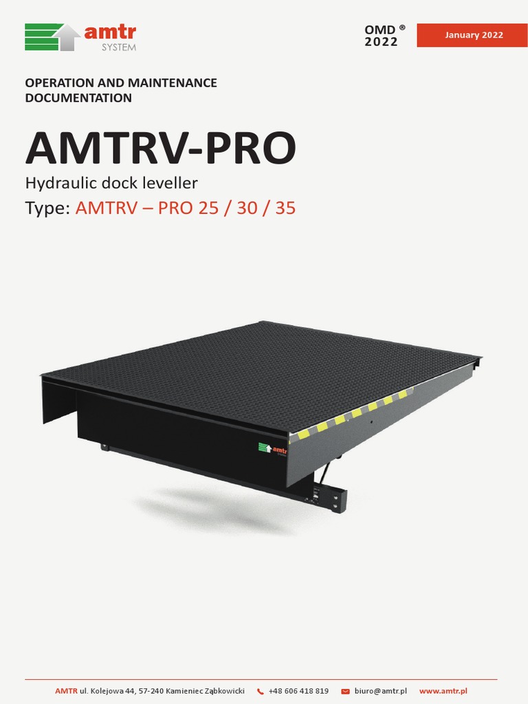 DTR Rampa Amtrv-Pro 2022 - en | PDF | Mechanical Engineering | Physical ...