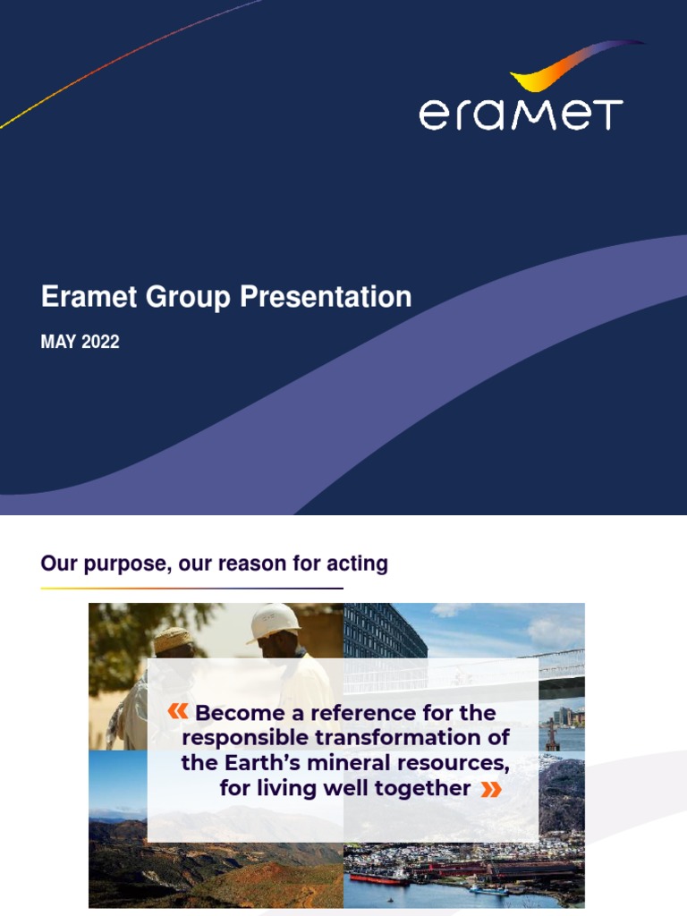 Representing Responsibility: Eramet Group's Commitment to ...