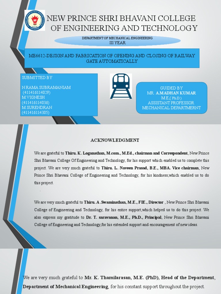 Automated Railway Gate Control | PDF | Electric Motor | Switch