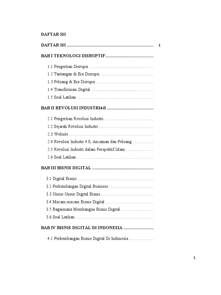 Modul Pengantar Bisnis Digital | PDF