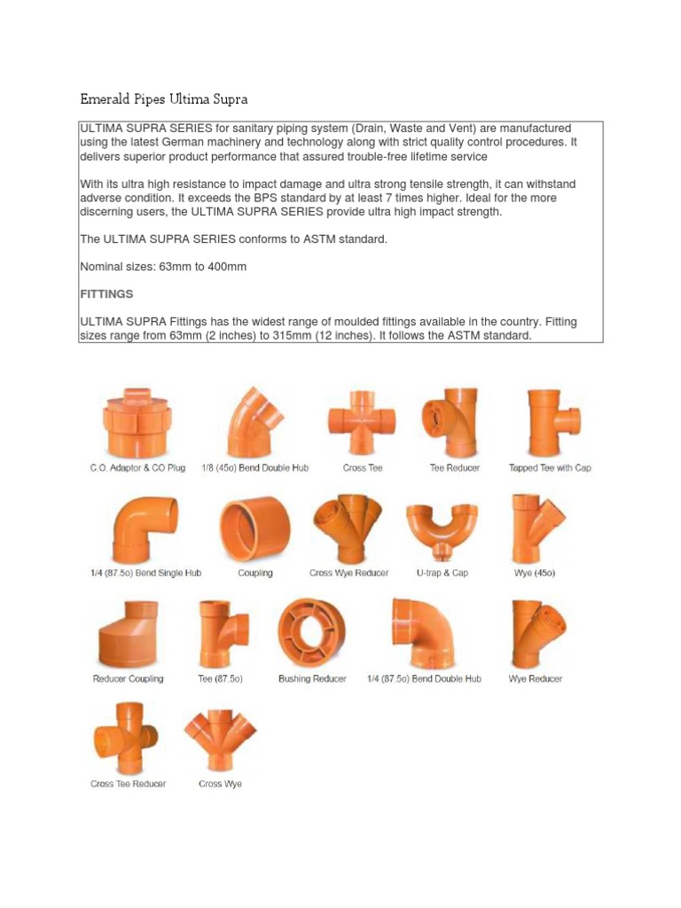 Emerald Pipes Ultima Supra | PDF