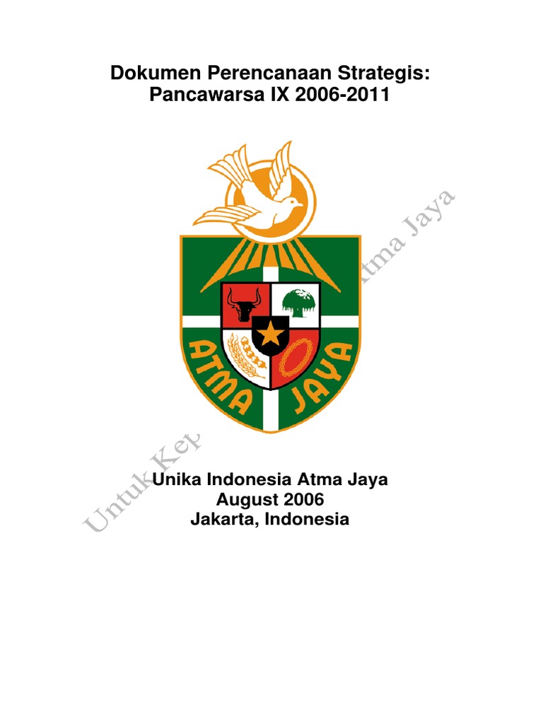 Contoh Dokumen Perencanaan Strategis Pdf 