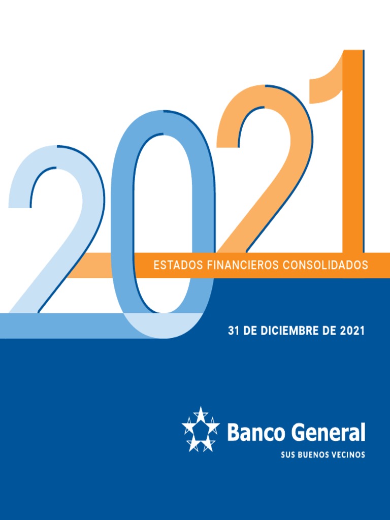 BG Estados Financieros 2021 Web | PDF | Estado financiero | Bancos