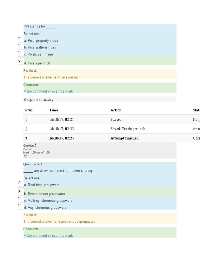 Ict 112 2ND Quarter Exam | PDF | Software | Internet