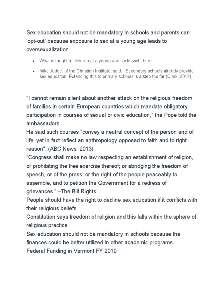 Speech In Debate Pdf Sex Education Teenage Pregnancy