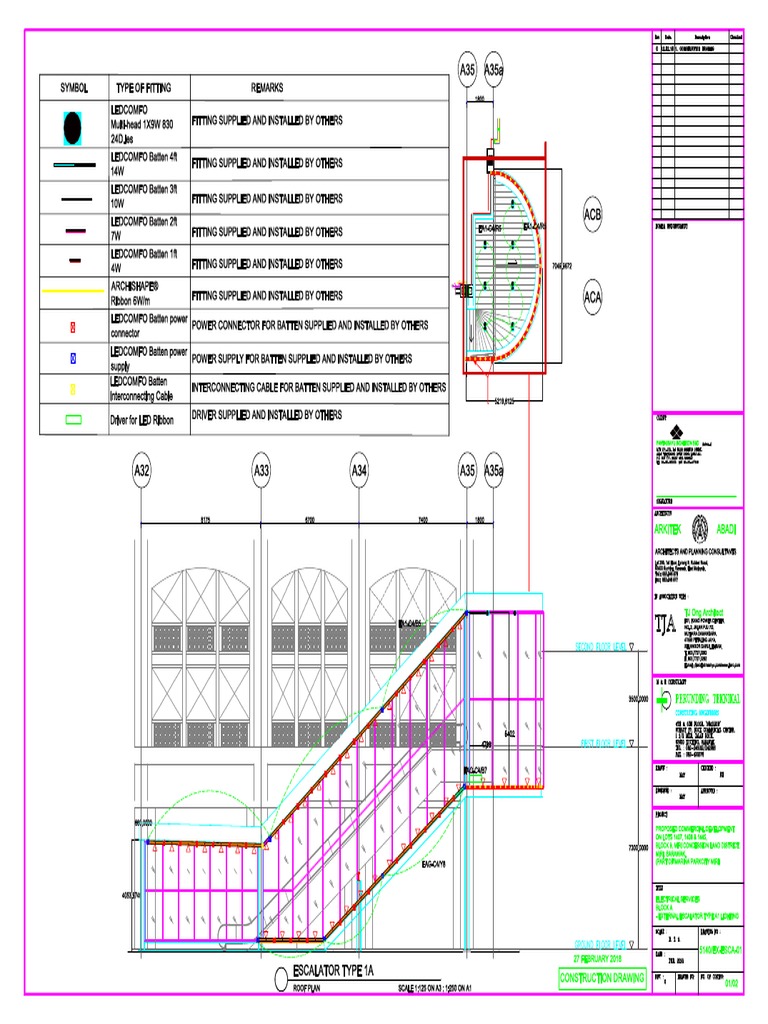 Block A External Escalator Lighting (9515) | PDF