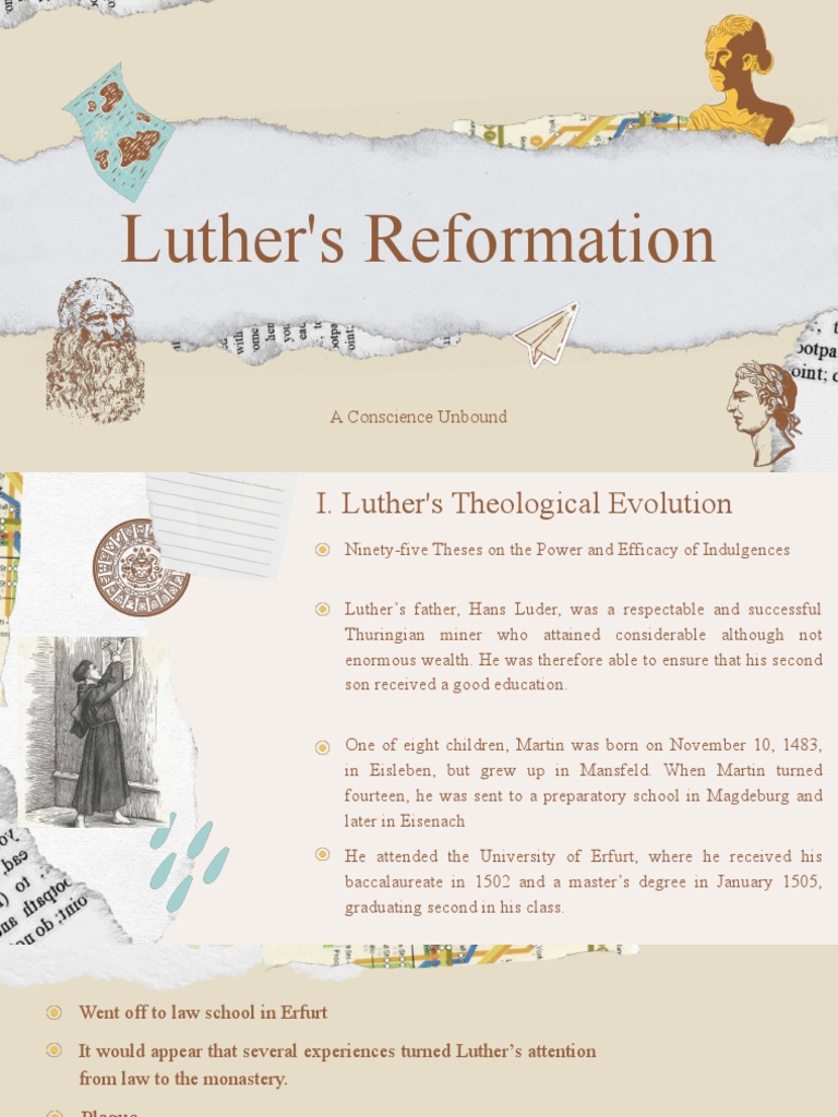 Luthers Reformation | PDF | Martin Luther | Justification (Theology)