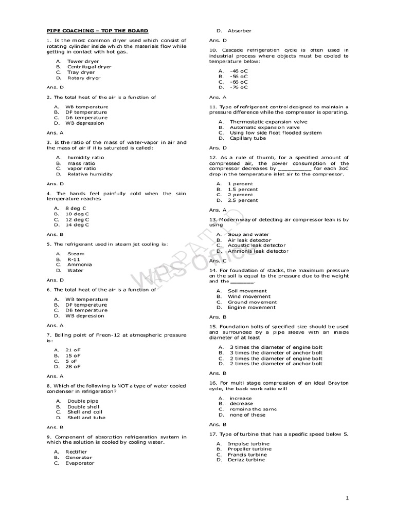 500 Terms For Pipe | PDF